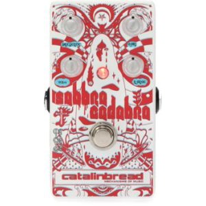 Catalinbread Sabbra Cadabra Overdrive Pedal with 3 Patch Cables - 3D | Sweetwater