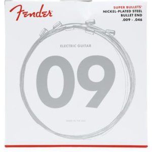 Fender 3250LR Super Bullets Nickel Steel Electric Strings - .009-.046 ...