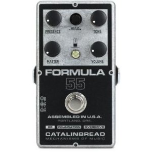 Catalinbread Formula No. 55 Tweed Deluxe-style Overdrive Pedal with 3 ...