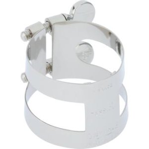 Bonade 22553U Inverted Bass Clarinet Ligature with Cap - Nickel-plated ...