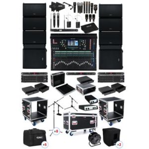 QSC KLA12 1000W 12 inch Powered Line Array Speaker | Sweetwater