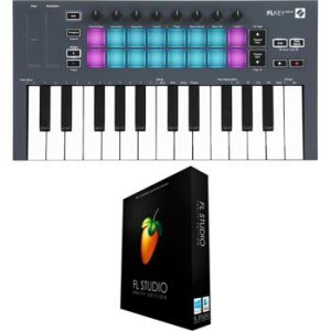 Novation FLkey Mini 25-key Keyboard Controller for FL Studio | Sweetwater