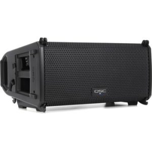 QSC LA108 1,300W 8-inch Active Line Array Speaker and Tote Bag | Sweetwater