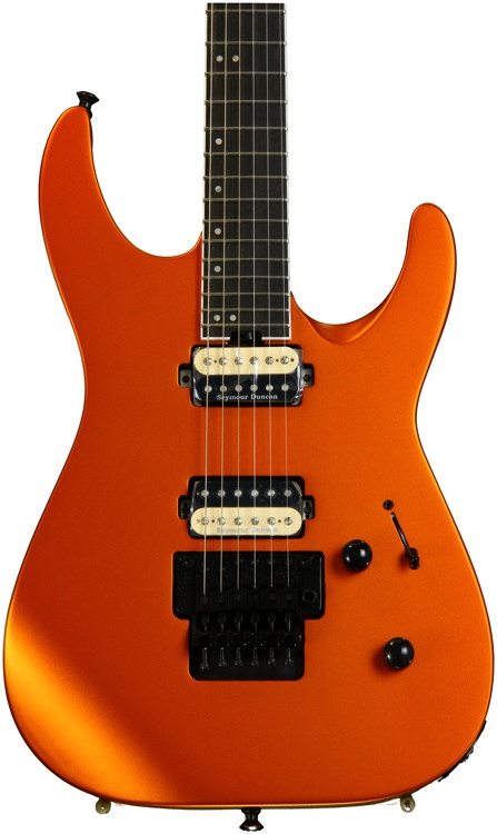 Jackson Dinky DK2 Pro w/Floyd Rose - Satin Orange Blaze | Sweetwater