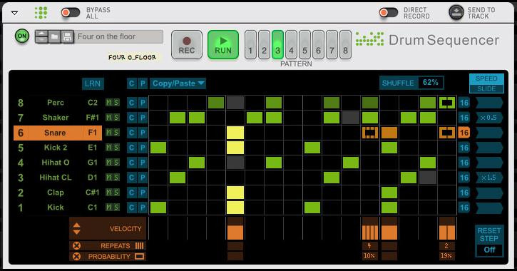 Reason Studios Drum Sequencer | Sweetwater