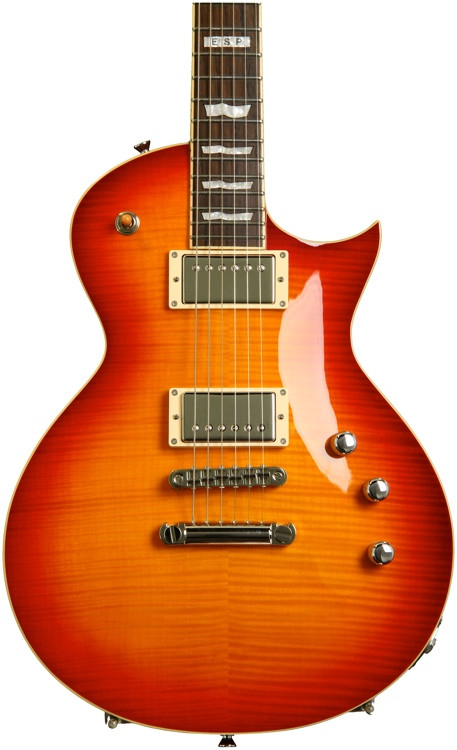 ESP E-II Eclipse - Flame Maple, Cherry Sunburst | Sweetwater