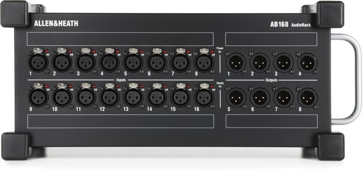 Allen & Heath AB168 16x8 Digital Stage Box for Qu / Avantis / SQ Mixing ...