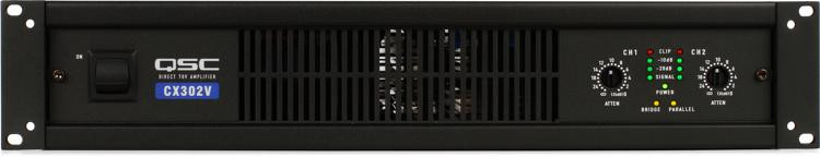 QSC CX302V 2-channel 300W 70V Power Amplifier | Sweetwater