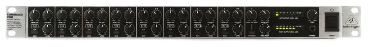 Behringer Eurorack Pro RX1602 Rackmount Line Mixer | Sweetwater