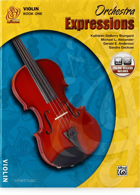 Alfred Music Orchestra Expressions - Book 1: Student Edition, Violin ...