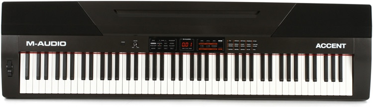 M-Audio Accent 88-key Weighted Key Digital Piano | Sweetwater