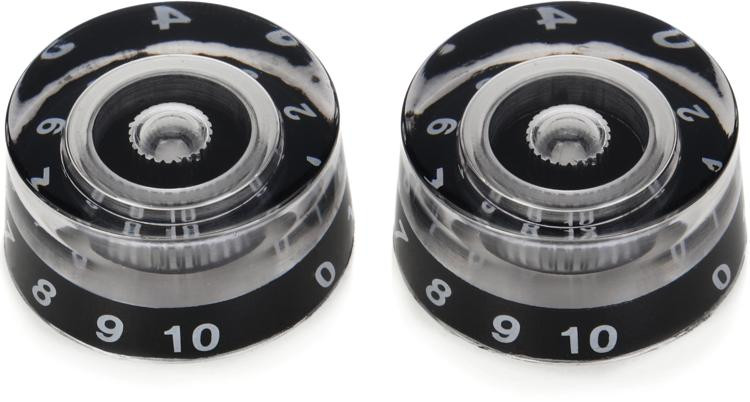 PRS SE Knobs (2) - Black | Sweetwater