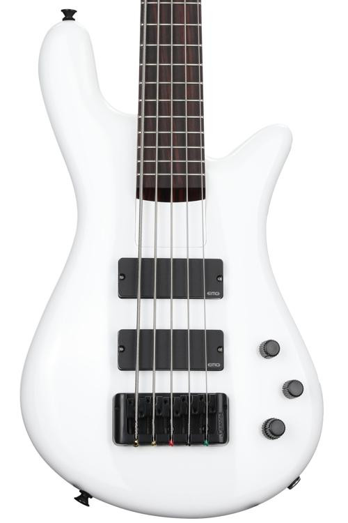 Spector Bantam 5 Bass Guitar - White | Sweetwater