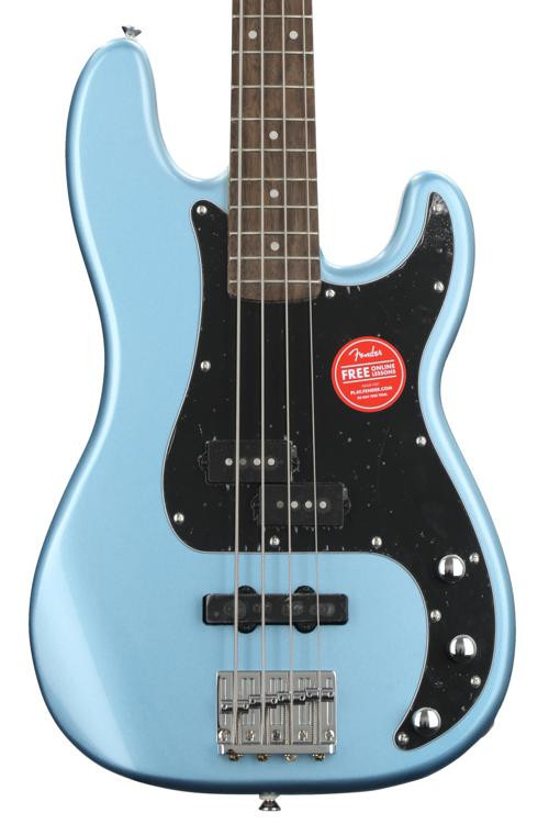 Squier Vintage Modified Precision Bass PJ - Lake Placid Blue w/ Indian ...