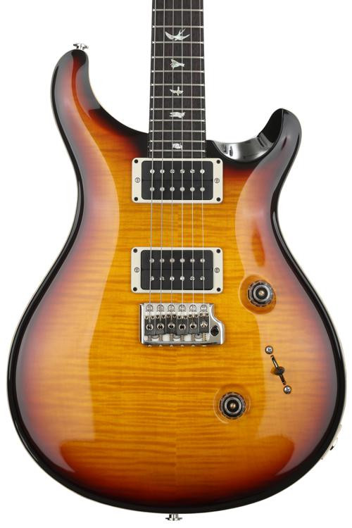 PRS Custom 24 - Tri-Color Burst w/ Pattern Regular Neck | Sweetwater