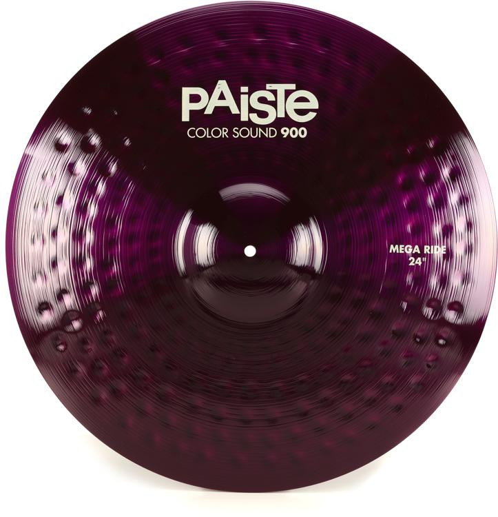 Paiste 24 inch Color Sound 900 Purple Mega Ride Cymbal | Sweetwater