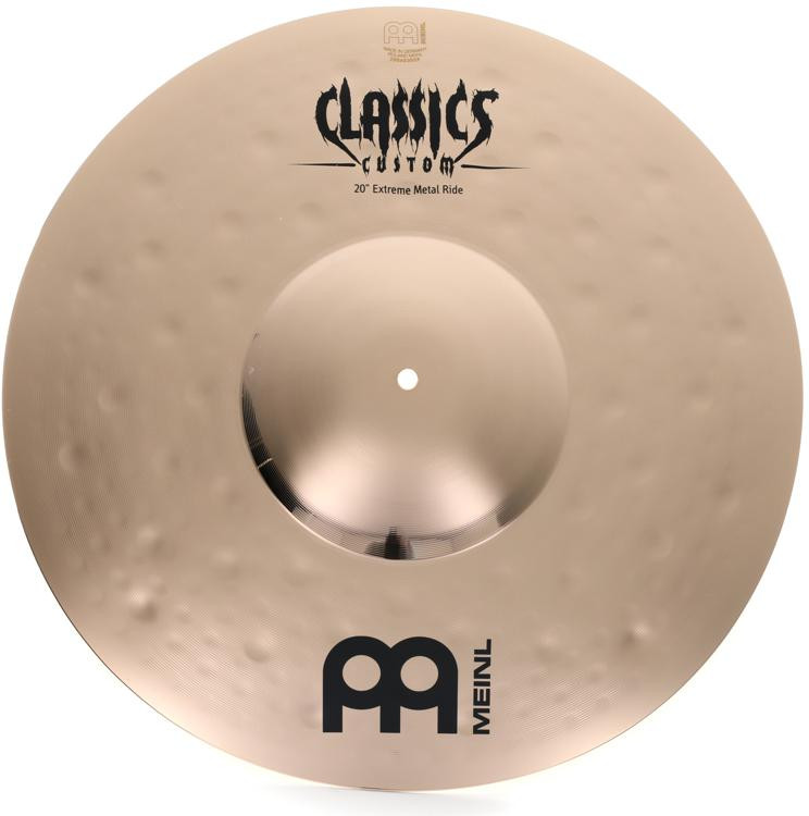 Meinl Cymbals 20 inch Classics Custom Brilliant Extreme Metal Ride ...