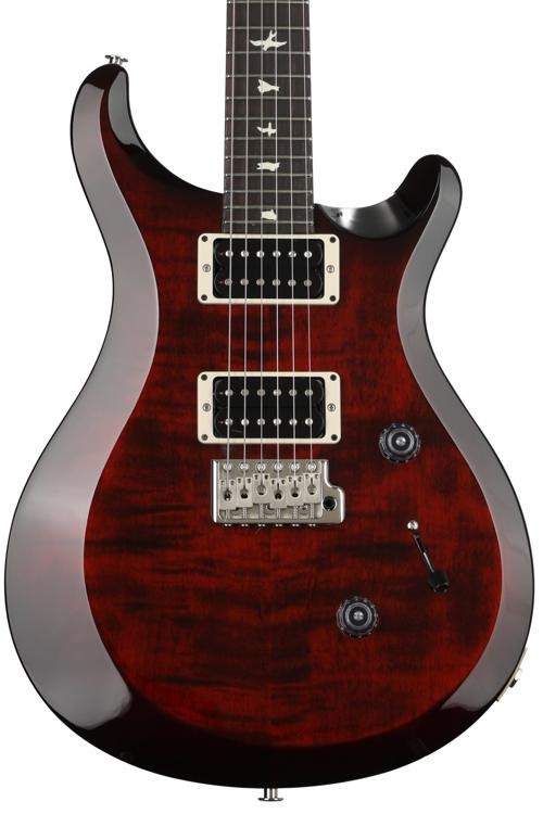 PRS S2 Custom 24 Electric Guitar - Fire Red Burst | Sweetwater