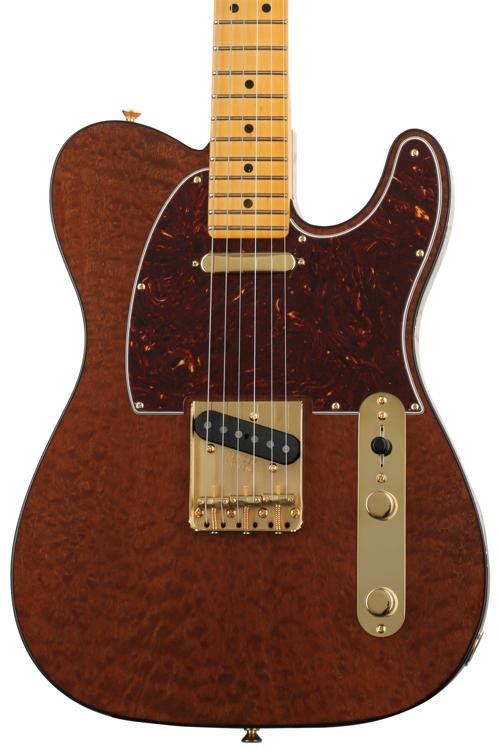 Fender Rarities Red Mahogany Top Telecaster - Natural | Sweetwater