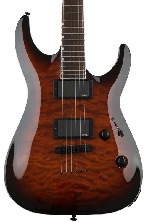 ESP LTD MH-401NT - Dark Brown Sunburst | Sweetwater