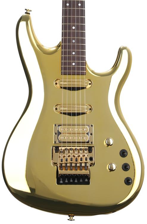 Ibanez Joe Satriani Signature JS2GD Electric Guitar - Gold Boy | Sweetwater