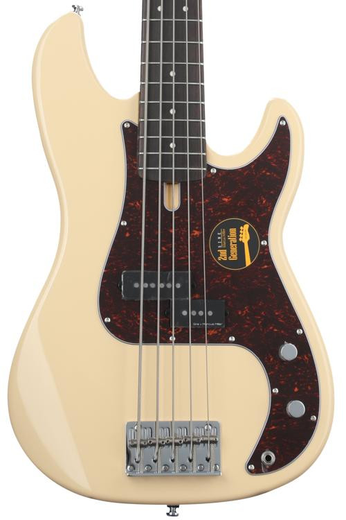 Sire Marcus Miller P5R 5-string Bass Guitar - Vintage White | Sweetwater