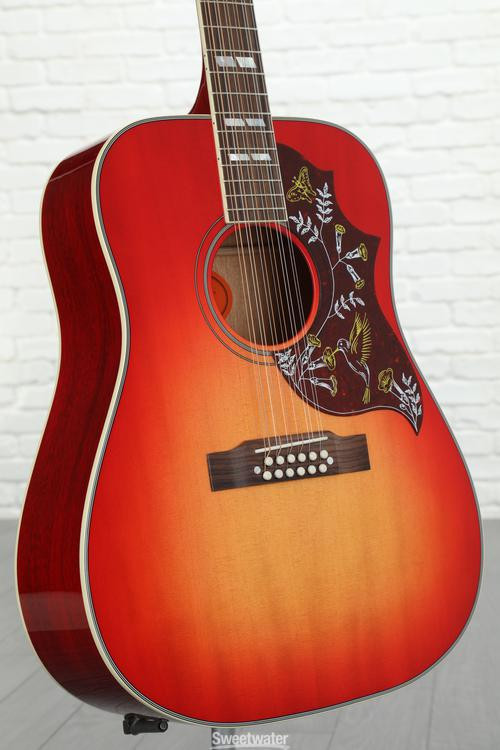 Gibson Acoustic Gibson Hummingbird 12-string Acoustic - Heritage Burst ...