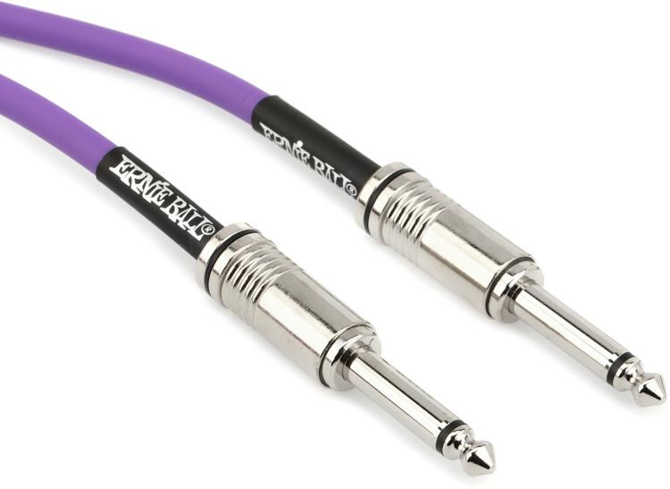 Ernie Ball P06420 Flex Straight to Straight Instrument Cable - 20-foot ...