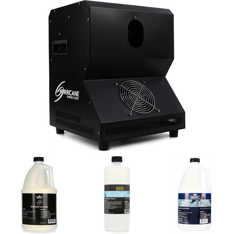 Chauvet DJ Hurricane Bubble Haze Machine Essentials Bundle | Sweetwater