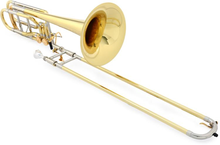 XO 1240L Professional Bass Trombone - Clear Lacquer | Sweetwater