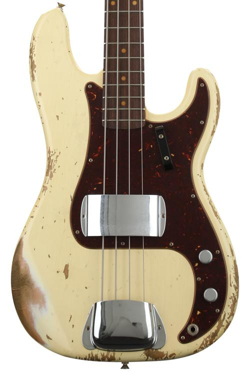 Fender Custom Shop 1960 Time Machine Heavy Relic Precision Bass - Aged ...