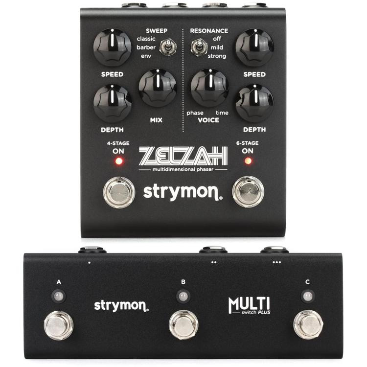 Strymon Zelzah Multidimensional Phaser and Multi Switch Plus- Midnight ...