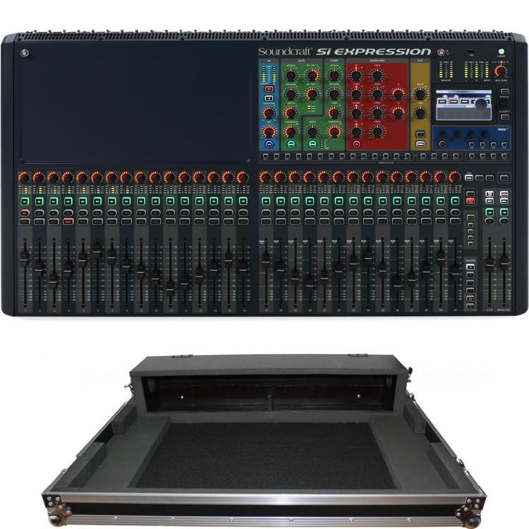 Soundcraft Si Expression 3 32-channel Digital Mixer with Flight Case ...
