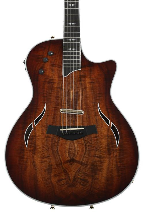 Taylor T5 Custom Hollowbody Electric Guitar - Koa | Sweetwater