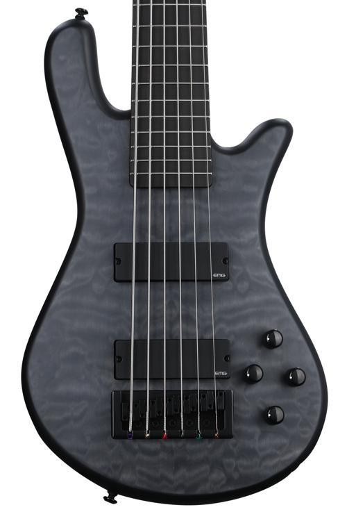 Spector NS Pulse 6 Bass Guitar - Black Stain | Sweetwater