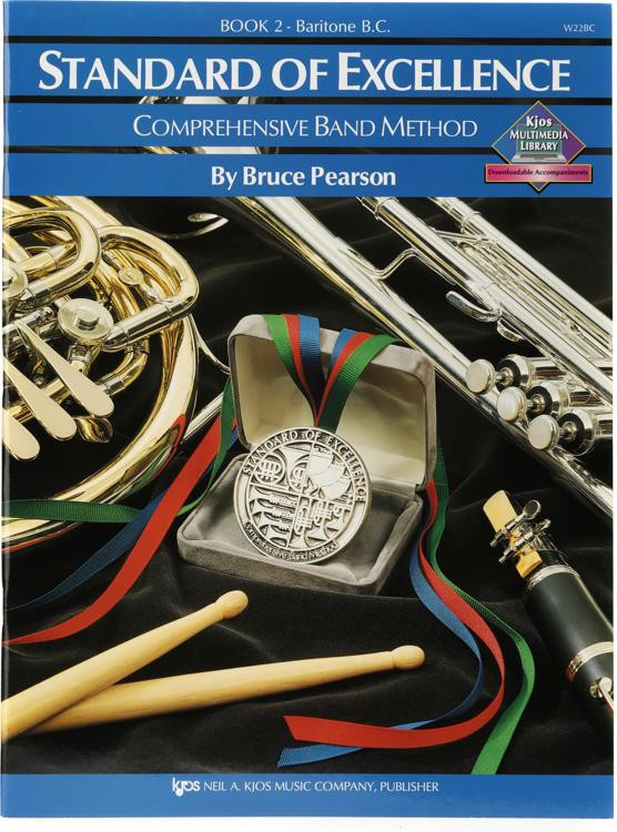 Kjos Standard of Excellence Comprehensive Band Method Book 2 - Baritone ...