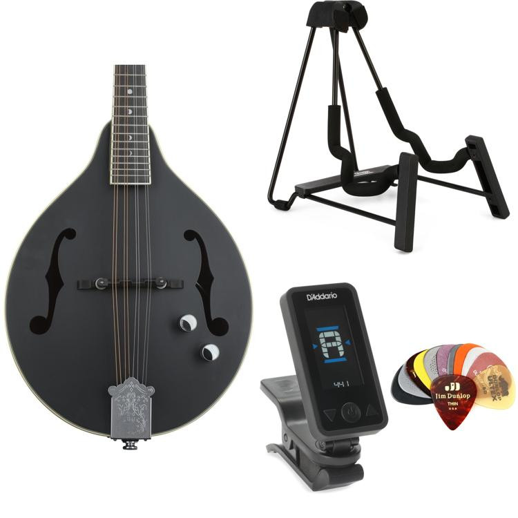 Luna Moonbird A-Style Acoustic-Electric Mandolin Essentials Bundle ...