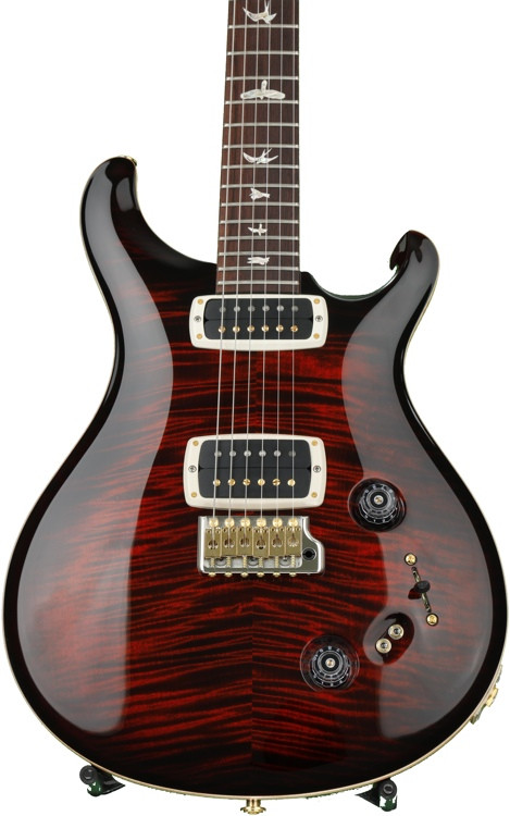 PRS 408 10-Top - Fire Red Burst | Sweetwater