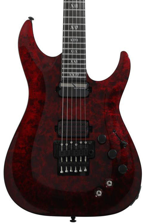Schecter C-1 FR-S Apocalypse Electric Guitar - Red Reign | Sweetwater
