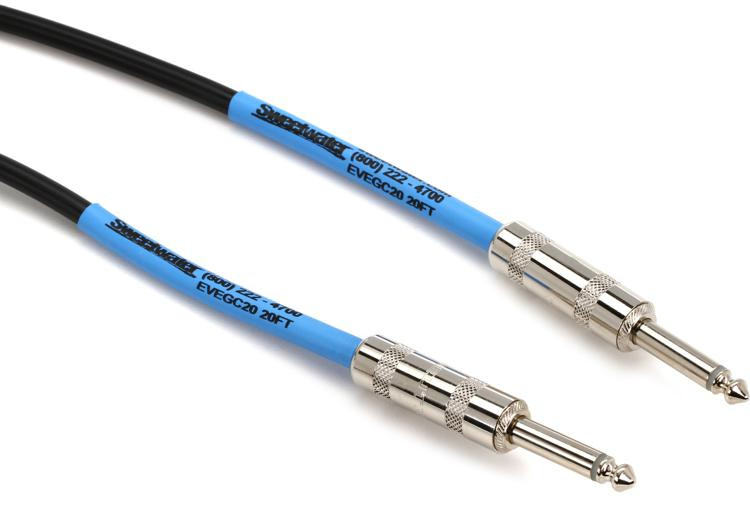 Pro Co EVEGC20 Straight to Straight Instrument Patch Cable w/ Evolution ...