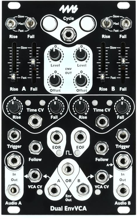 4ms Dual EnvVCA Eurorack Module - 16HP | Sweetwater