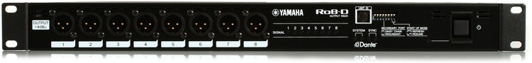 Yamaha Ro8-D Rio Series 8-channel Remote Output Rack | Sweetwater
