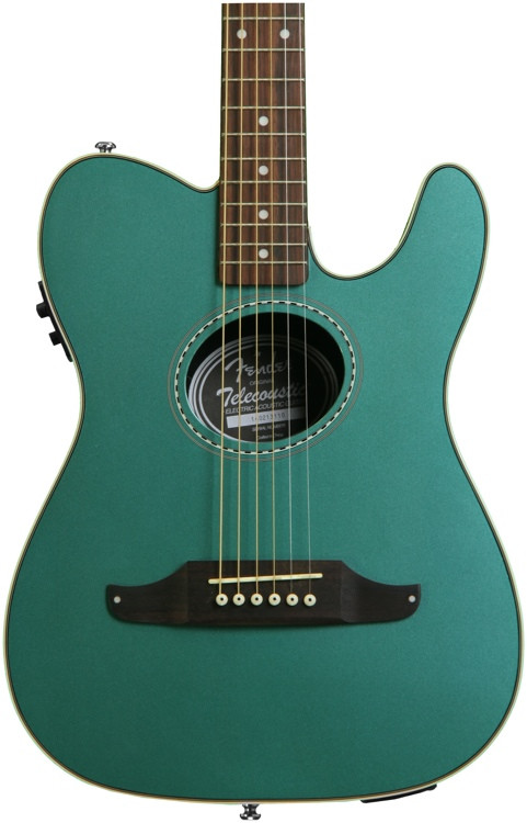 Fender Telecoustic Plus - Sherwood Green | Sweetwater