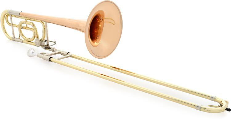 C.G. Conn 52H Intermediate F Attachment Trombone - Clear Lacquer with ...
