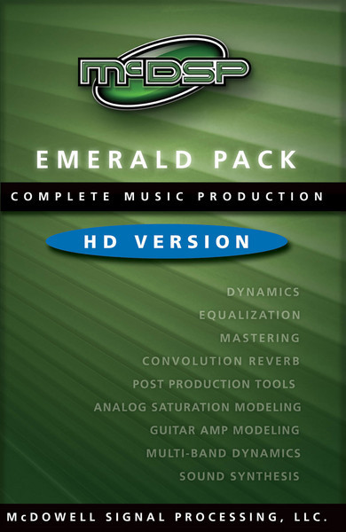 McDSP Emerald Pack 4.0 HD | Sweetwater