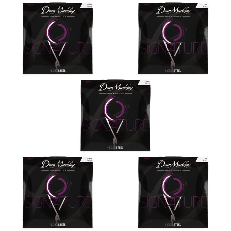 Dean Markley 2504 Signature Series NickelSteel Electric Guitar Strings ...