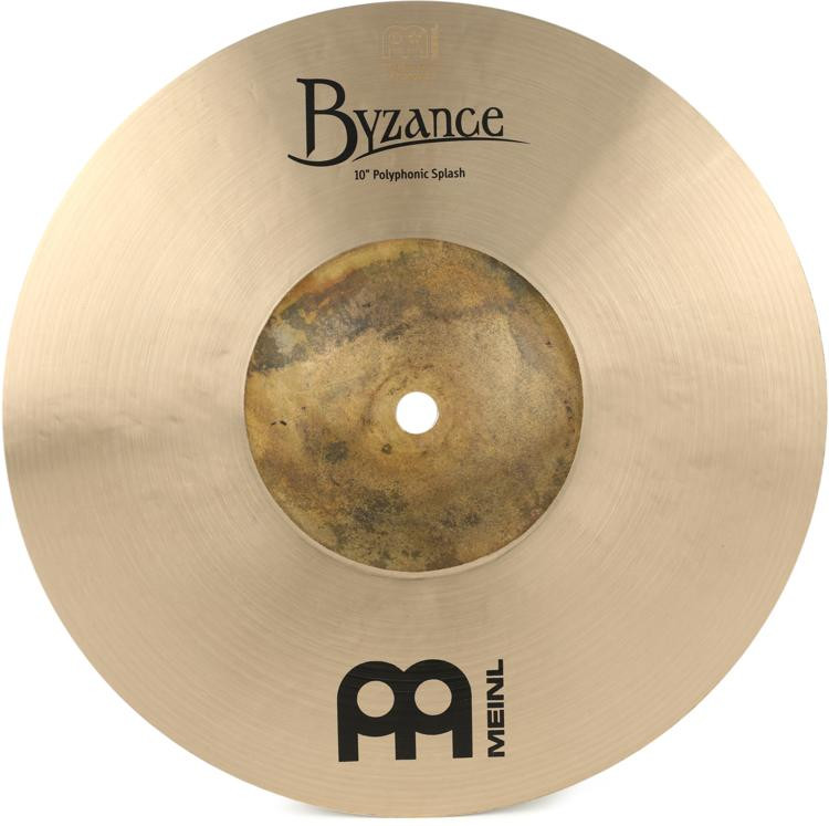 Meinl Cymbals Byzance Traditional Polyphonic Splash Cymbal - 10-inch ...