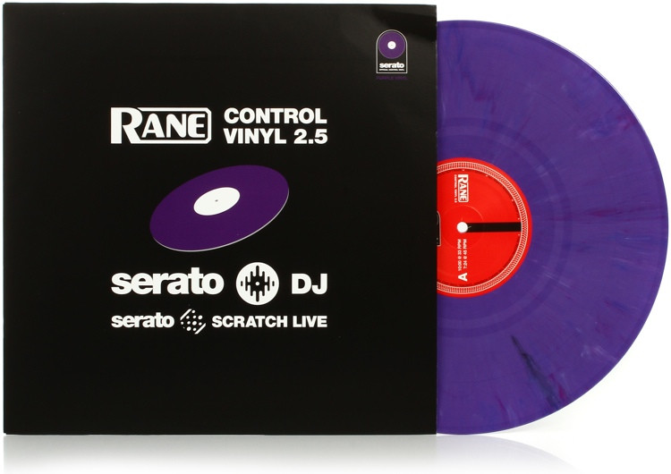 Rane Serato Control Vinyl - Purple | Sweetwater