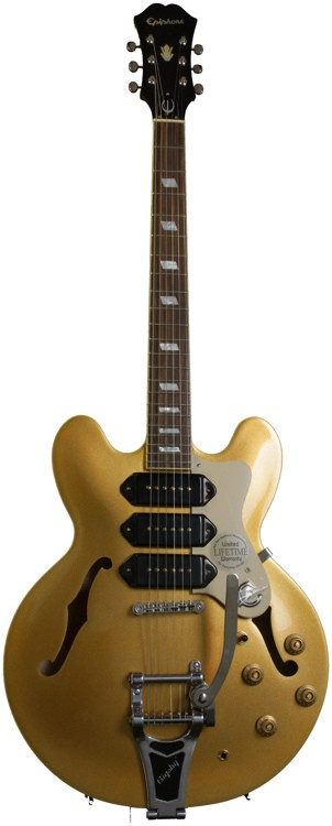 Epiphone Riviera Custom P93 - Gold Top | Sweetwater