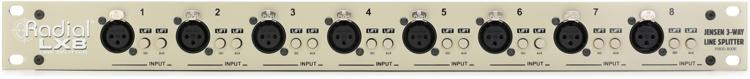 Radial LX8 8-channel Balanced Line Splitter with Isolation | Sweetwater